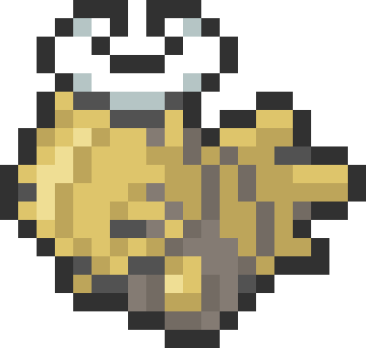 [픽셀아트] 포켓몬스터 - No.292 껍질몬 : 네이버 블로그