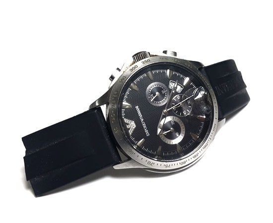 인천시 연수구서 보내주신 알마니시계 유리교체및 우레탄줄교체하였습니다, AR0636 [시계건전지교체/알마니/대구와치밴드 ...