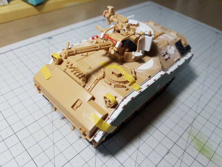 K263 20mm SP Anti-Aircraft Mount R.O.K.ARMY 1/35(ACADEMY) - [1.조립 ...