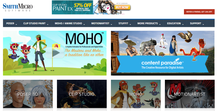 [MOHO] 배우기 0 (Smith_Micro) : 네이버 블로그