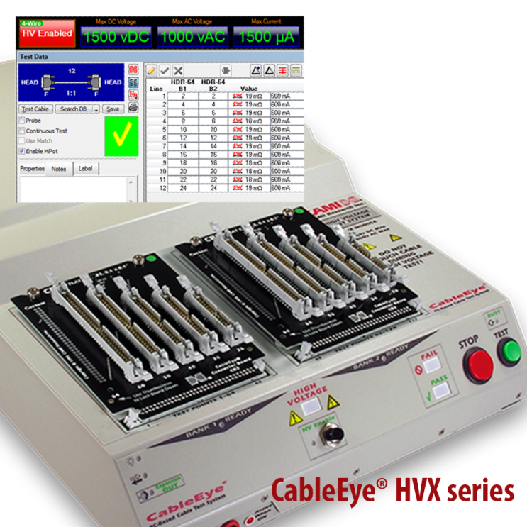 케이블아이 CableEye® High Voltage(HiPot) Cable & Wire Harness Test Systems ...