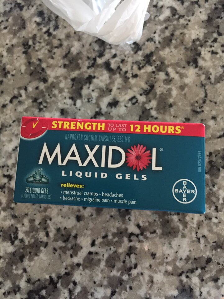 캐나다생리통약 추천! 맥시돌? Maxidol : 네이버 블로그