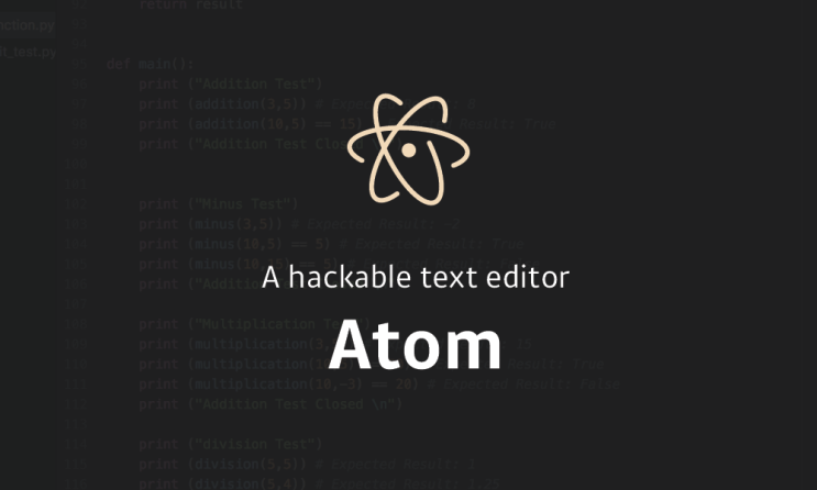 Atom Editor & Package 설치하기 : 네이버 블로그