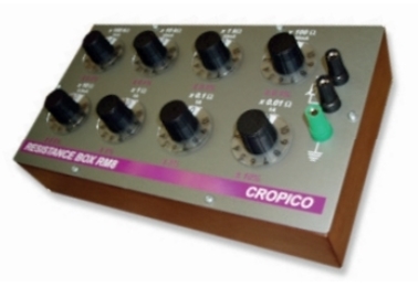 Cropico RM8 Compact 8 decade resistance box with double pole switching ...