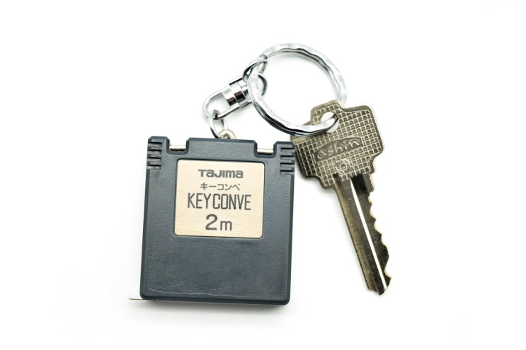타지마 열쇠고리 줄자 KEC-20 미니 줄자로 휴대성이 좋은 키홀더 줄자 추천 / 주안공구백화점 : 네이버 블로그