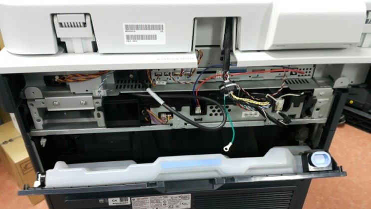 HP LaserJet 700 color MFP M725 M775 ADF 급지시 용지 구겨짐 ADF 불량 교체 : 네이버 블로그