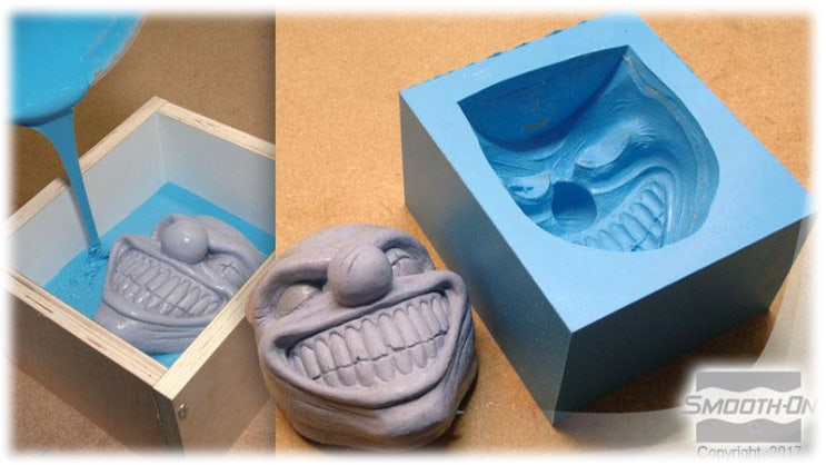 [협신물산] 정확한 몰드용 부가형 실리콘! Smooth-Sil(스무스 실) 950 경도 50A!! 석고, 실리콘, 무발포 우레탄 ...