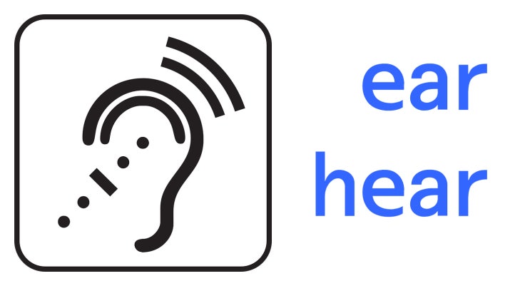 hear, listen - 초등단어, 기본단어 : 네이버 블로그