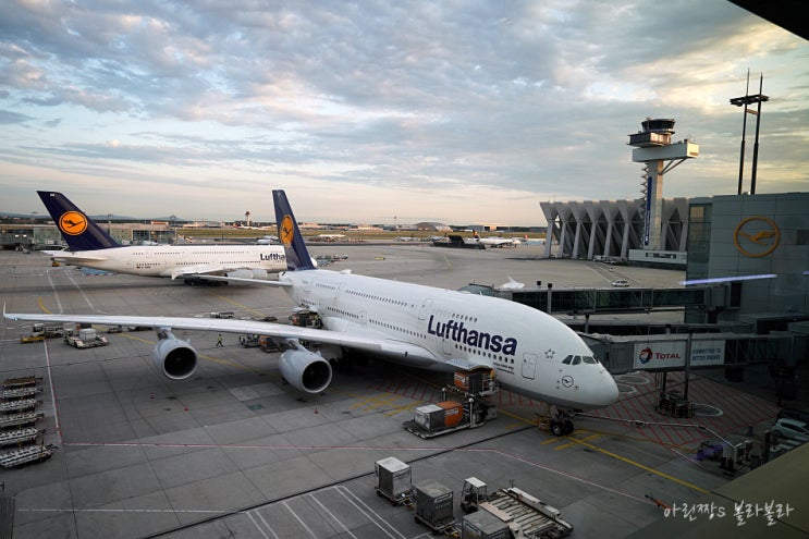 루프트한자 A380 인천 프랑크푸르트 탑승 후기 네이버 블로그