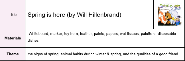 [수업자료] Spring is here! Lesson plan & Worksheets 공유 : 네이버 블로그