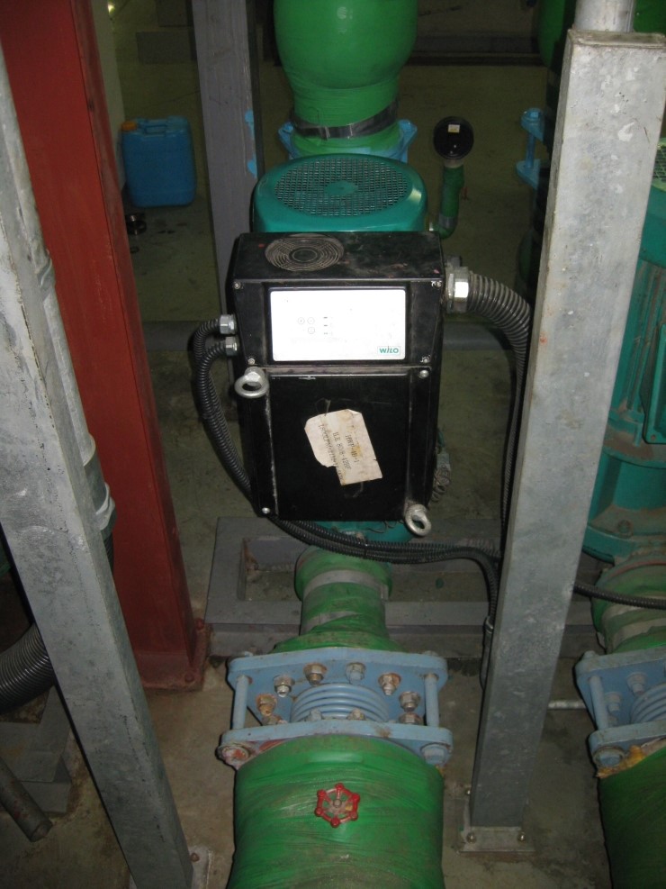 인천광역시 연수구 송도 OOOOOOO아파트 난방펌프(인버터 제어형식) 수리 모델명 WILO / IL-E80/8-42-BF ...