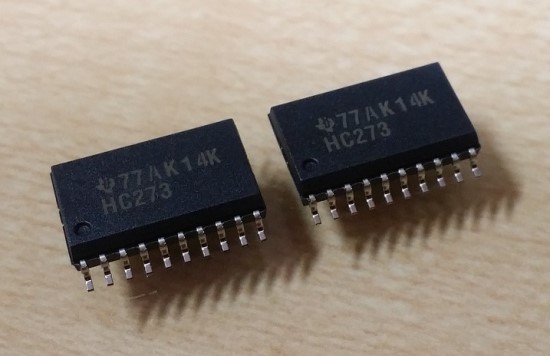 HC273. 74HC273. SN74HC273DW. SOP-20. Octal D-Type Flip-Flops With Clear ...