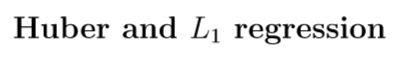 [Robust Regression] Huber Regression 란? : 네이버 블로그
