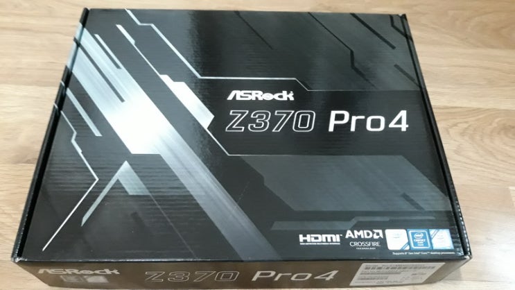 인텔 8세대 CPU 용 1151v2 소켓 보드 - ASRock Z370 Pro4 간단 개봉기 : 네이버 블로그