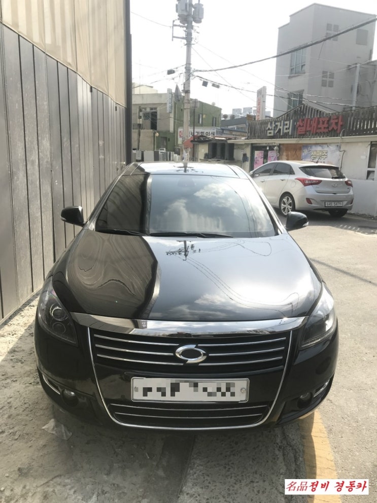 르노삼성 올뉴SM7 HID라이트전구교환 / 오스람전구교환 / 오스람D1S / 명품정비 경동카 : 네이버 블로그