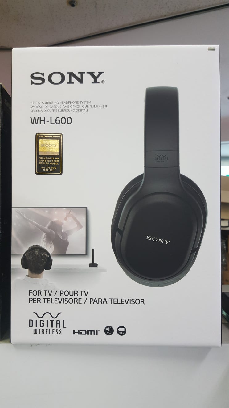 SONY 무선헤드폰 WH-L600 : 네이버 블로그