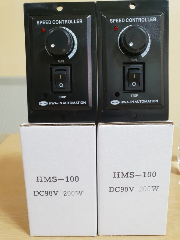DC 모터 SPEED CONTROLLER HMS - 100 ( 스피드 컨트롤러 ) DC 90 V 200 W HIM HWA IN ...