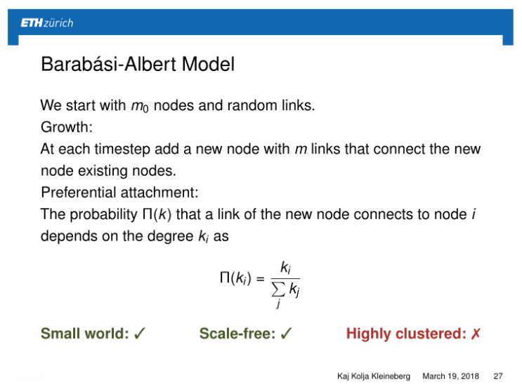 [Complexity] Barabási-Albert Model 란? : 네이버 블로그
