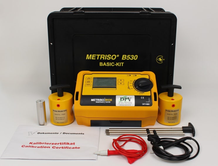 표면저항측정기, METRISO B530, 독일 DPV, MERTISO-2000 후속제품 : 네이버 블로그