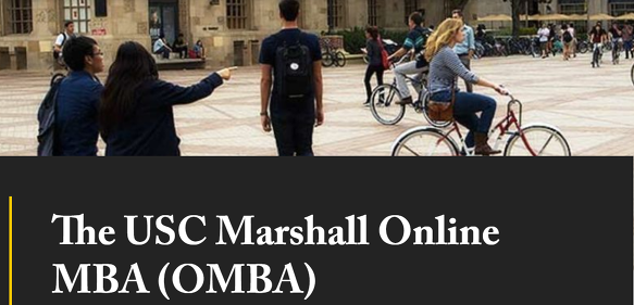 [미국MBA] 미국 엘에이의 명문사립대학교 USC Marshall School of Business 의 Online MBA ...
