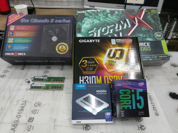 [바른PC공방] COX A3 노빌레 풀 아크릴 윈도우 with 헤일로 X4 블랙 조립기 : 네이버 블로그