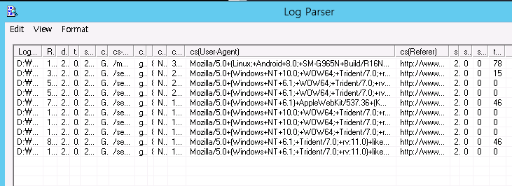 [IIS]IIS 로그분석 - LogParser : 네이버 블로그