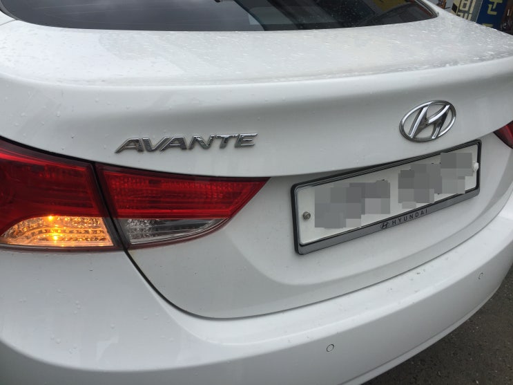 아반떼 MD 아이패스 ITB-5000 플러스 블랙박스 설치하기 : 네이버 블로그