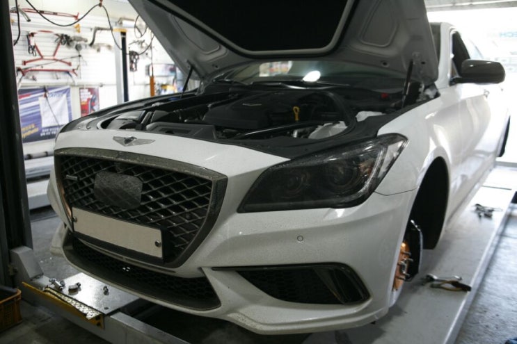 제네시스 G80스포츠, 엔써 CTS-V 6P,4P 브레이크 KIT 장착! : 네이버 블로그