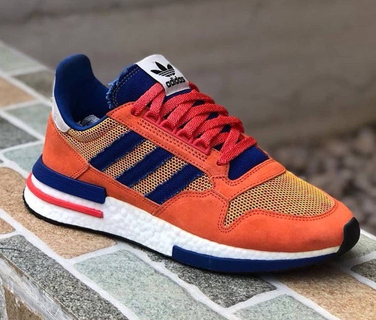 샘플 공개, 드래곤볼 Z x 아디다스 컨소시엄 ZX 500 부스트 손오공(Dragonball Z x adidas ...