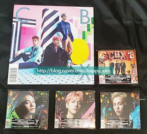 [EXO-CBX] 첸백시 일본 1st 정규앨범 MAGIC 개봉기 : 네이버 블로그