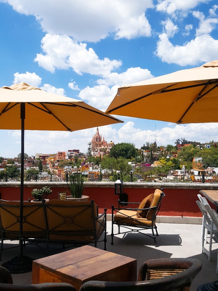 [멕시코-상상이 현실] 산미겔데아옌데- 로즈우드 호텔(Rosewood Rooftop)루프탑 레스토랑 : 네이버 블로그