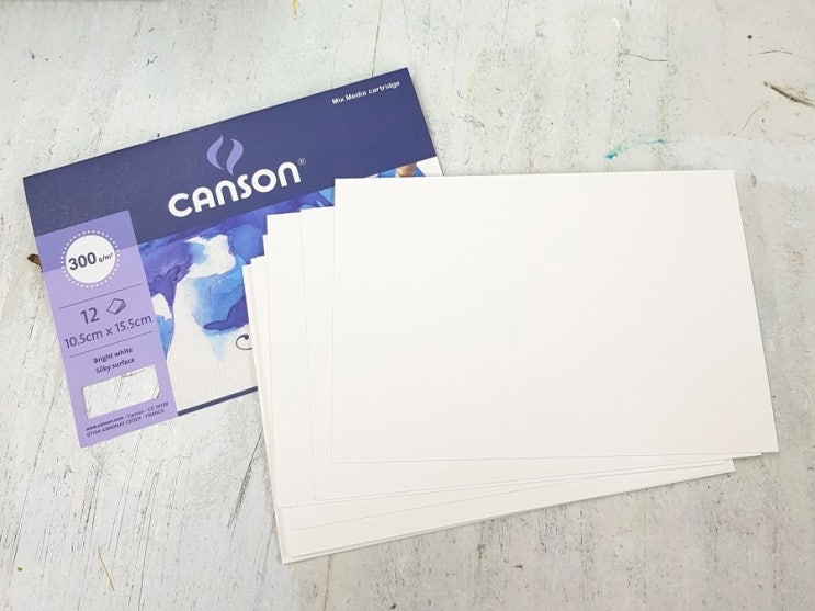 수채화 종이, CANSON MONTVAL, 미술재료, 수채화 스타일 : 네이버 블로그
