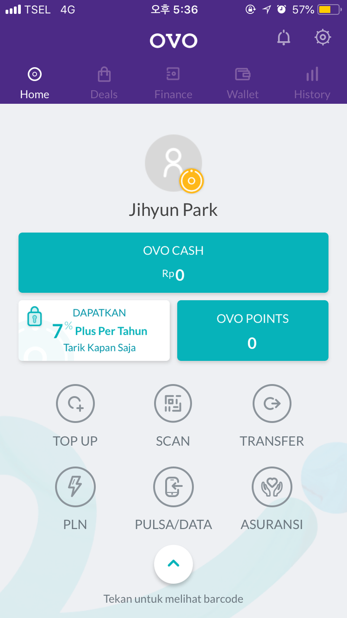 [인도네시아 생활] OVO 충전하기 / OVO 사용하기 : 네이버 블로그