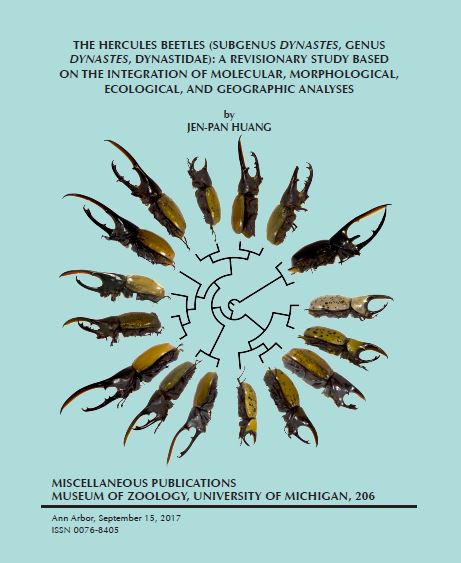 THE HERCULES BEETLES (SUBGENUS DYNASTES, GENUS DYNASTES, DYNASTIDAE): A ...