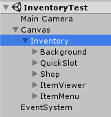 [Unity] Simple Inventory : Background : 네이버 블로그