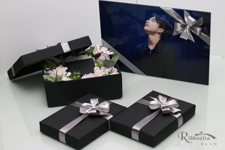 ｛연예인 선물포장｝에이스ace 와우wow 김세윤의 생일을 축하하는 선물포장 플라워박스 네이버 블로그