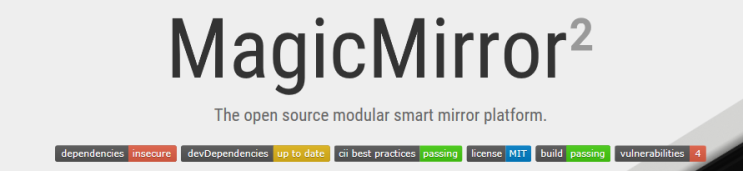Smart MagicMirror 프로젝트 - 3rd party module / config : 네이버 블로그