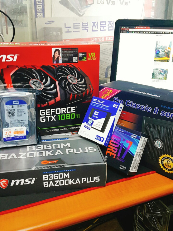 게이밍용 조립컴퓨터를 만들어보자 배틀그라운드 Pc 풀옵션 8700k Gtx 1080ti 애니컴 네이버 블로그