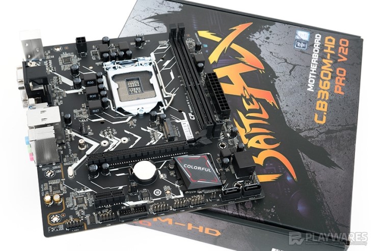 Colorful Battle Axe C.B360M-HD Pro V20 프리뷰 : 네이버 블로그