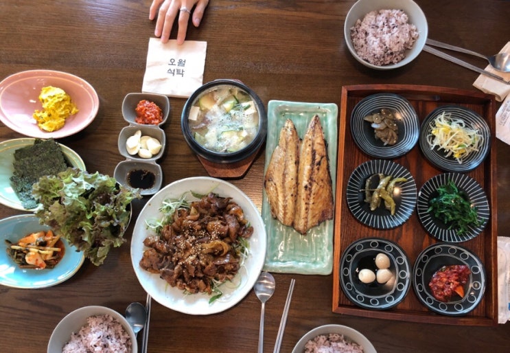 양산증산맛집 집밥하면 가정식밥상 오월식탁점심특선 제육볶음 추천해요 네이버 블로그