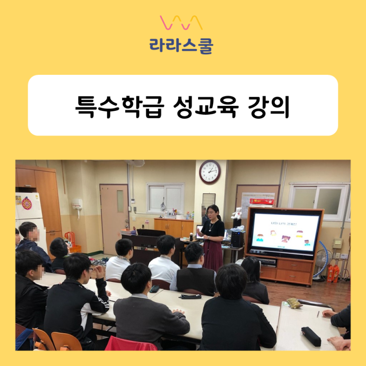 라라스쿨 성교육 성폭력예방교육 특수학급 성교육 강의 성교육강사 네이버 블로그