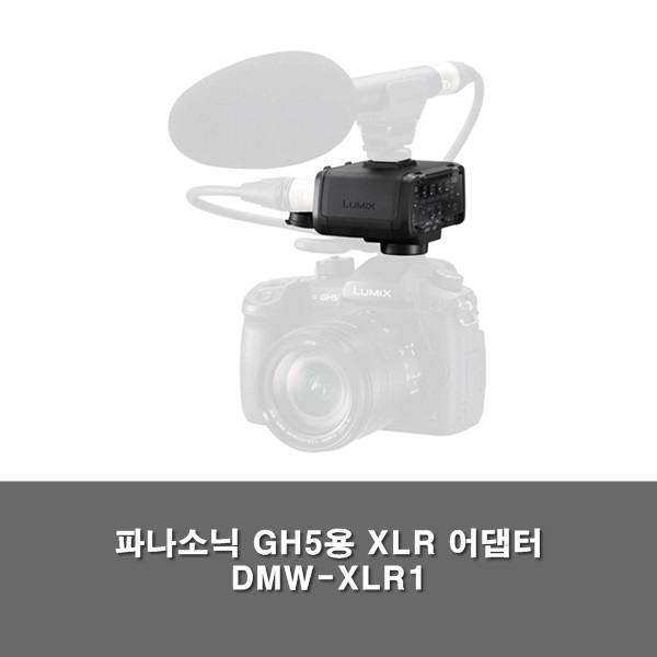 파나소닉 어댑터 대여 : 파나소닉 GH5용 XLR 어댑터 DMW-XLR1 / 에스엘알렌트 : 네이버 블로그