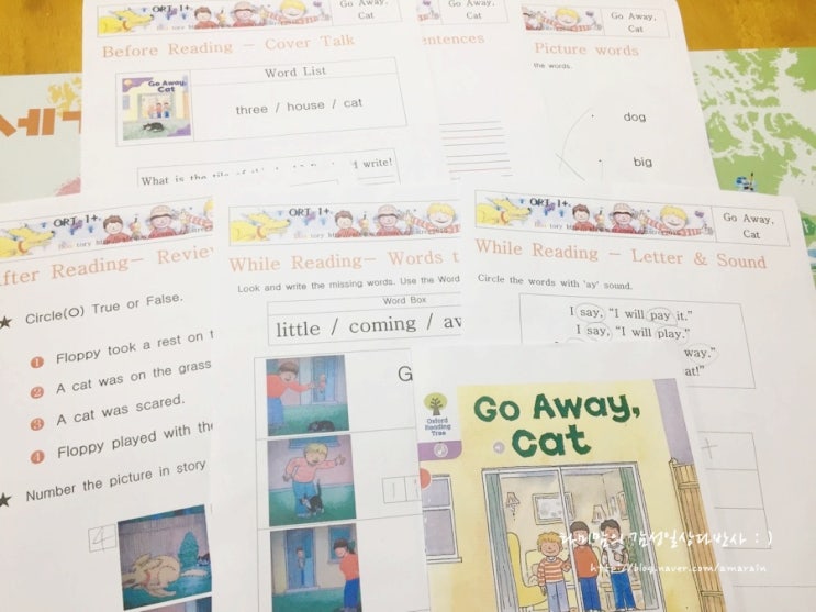 ORT stage 1+ : Go away, cat : 네이버 블로그