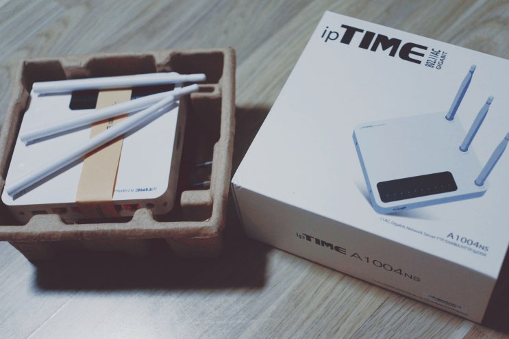 무선 기가와이파이 공유기 추천 _ ipTIME A1004NS : 네이버 블로그