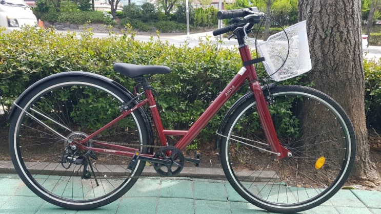 부산삼천리자전거 700c알리사 10만원대 하이브리드 씨티형 여성자전거 사상구 덕포 사상자전거 부산자전거최저가할인매장 학장자전거