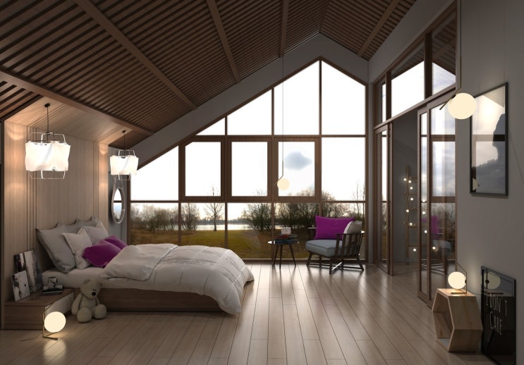 [스케치업+키샷렌더링]인테리어 연습씬2 : 네이버 블로그