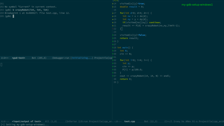 [TIP] emacs - gdb 디버거 화면 세팅하기 : 네이버 블로그