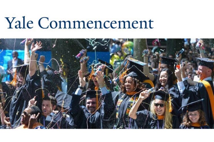 예일대 졸업식 Yale Commencement 2018 : 네이버 블로그