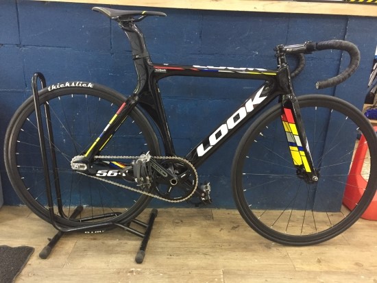 LOOK 564 카본 프레임 픽시 출고 : 네이버 블로그