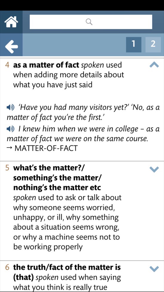 토익필수어휘 3345: as a matter of fact = in fact : 네이버 블로그